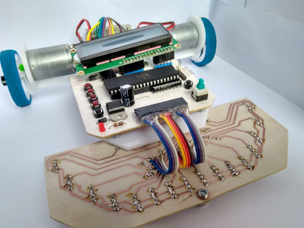 Line Follower Digital 16 Sensor – Fast Robotic